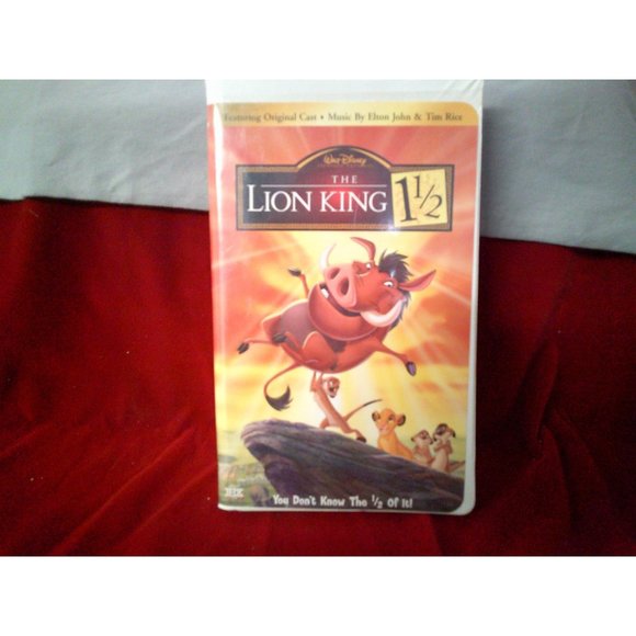 Media | Disney Lion King 1 12 Pumba Timon Vhs Tape Movie Family Y01 Gg ...